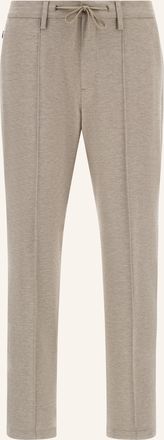 Boggi Milano Boggi Milano Viscose Blend Jersey Trousers braun