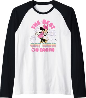 Disney Best Cat Mom on Earth Mickey & Minnie Disney Trip Raglan