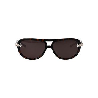 Bottega Veneta unisex, Accessoires, Brun, Taille: 58 MM Bv1418S Lunettes de soleil