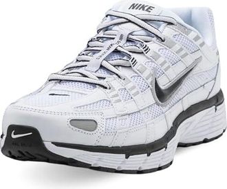 Nike Nike CD6404-105 P-6000 Homme White/Black-Metallic Silver-FLT Silver EU 42.5