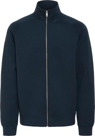 Casual Friday CFSigurd Herren Sweatjacke Cardigan Jacke Sweater mit Reißverschluss Stehkragen leicht elastisch Regular fit, Größe:L, Farbe:Dark Navy (194013)