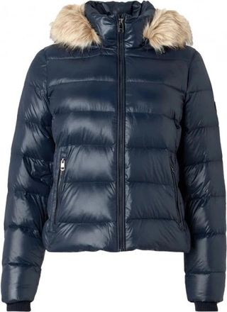 Tommy Hilfiger Damen, Jacken, Blau, MGröße