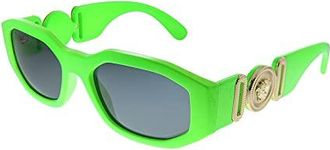 Versace 0VE4361 Lunettes de Soleil, Verde, 53/18/140 Mixte