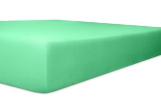 Kneer Spannbettlaken, Spannbetttuch, Easy-Stretch Qualit&auml;t 25 Gr&ouml;&szlig;en 90 x 190-100 x 220 cm Lagune