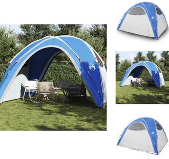 vidaXL Vidaxl - Tente de r&eacute;ception bleu imperm&eacute;able - Tente De Reception - Tente De Camping - Abri Ext&eacute;rieur - Jardin - Pique Nique