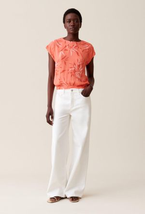 Claudie Pierlot Neckholder-Top mit Blumenmuster