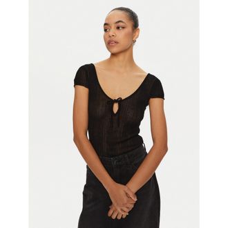 Pinko Top 103588 A1V8 Schwarz Slim Fit