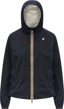 K-Way Femme, Vestes, Noir, Taille: 46 FR Jake Plus.2 Reversible