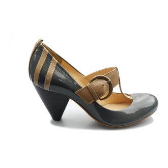 Clarks Femme, Chaussures, Gris, Taille: 37 1/2 EU Band Wagon Pump