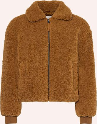 Garcia Garcia Teddyfell-Jacke braun