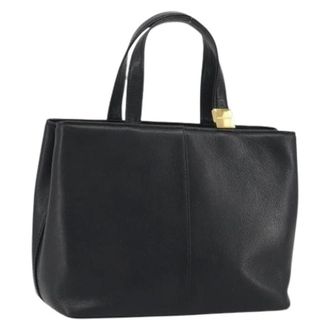 Burberry Sac &agrave; main vintage doccasion - Femme - Pre-owned - Noir - Taille: ONE Size