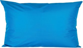 JACK 40x60cm Outdoor Lounge Kissen Dekokissen inkl. XXL-Füllung Wasserabweisend Sitzkissen Garten Stuhl Lotus Effekt, Farbe:Meerblau