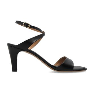 Ferragamo Teresy Riemchensandaletten mit Absatz - - Shoes - Damen - Schwarzk - 36 1/2 EU