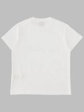 Fendi Cotton with Chest Pocket T-Shirt - White