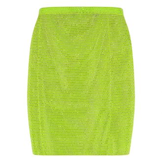 Santa Brands Mini Transparenter Rock - - Skirts - Damen - Gr&uuml;n - XS