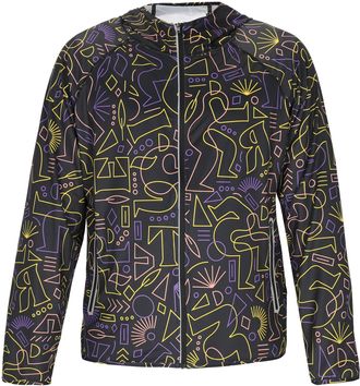 Mymo Jacke M&auml;nner schwarz mehrfarbig