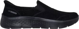 Skechers Go Walk Flex Suede Baskets pour femme Noir, Noir, 36 EU