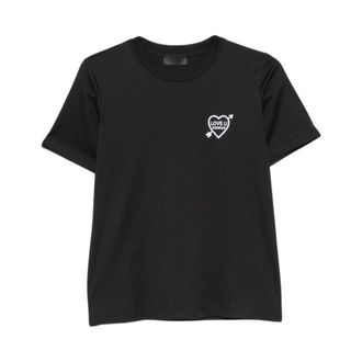Dondup Rundhals-T-Shirt - - Tops - Damen - Schwarzk - M