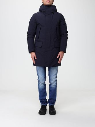 Save The Duck Parka mi-longue en softshell avec capuche et col montant