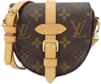 Louis Vuitton Sac bandouli&egrave;re vintage Louis Vuitton monogramme Pre-owned - Femme - Pre-owned - Brun - Taille: ONE Size