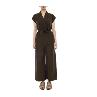 Thinking Mu Damen, Jumpsuits & Playsuits, Braun, SGr&ouml;&szlig;e