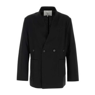SETCHU No Lapel Origami Jacket - - Jackets - Herren - Schwarzk - L