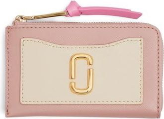 Marc Jacobs The Top Zip Multi Wallet Rose Multi