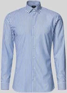 Olymp No. 6 Super Slim Fit Business-Hemd mit Kentkragen