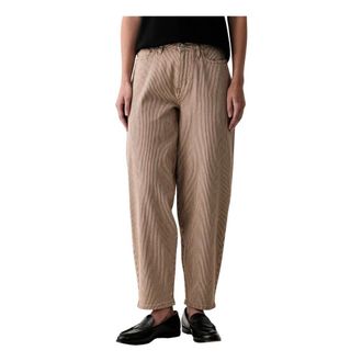 DKNY Mid Rise Baby Barrel Leg - - Jeans - Damen - Beige - W29