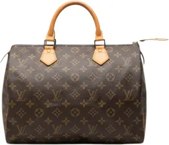 Louis Vuitton Pre-owned Speedy 30 - Femme - Pre-owned - Brun - Taille: ONE Size