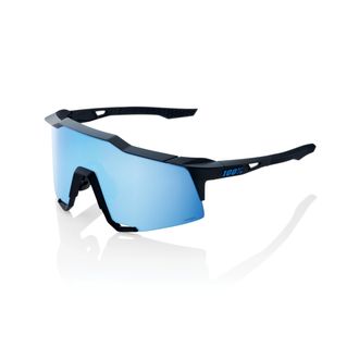 100% GAFAS Speedraft - Matt Schwarz - Hiper Blue Multilayer Mirror Lens