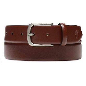 Timberland Ceinture en Cuir Classique 35 mm Sac, Cognac, M Homme