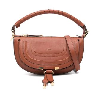 Chlo&eacute; Mini Marcie Schultertasche - - Bags - Damen - Braun - ONE SIZE
