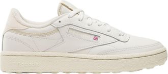 Reebok Damen Club C Golf Sneaker, Chalk/Vintage Chalk/Tapioca, 38 EU