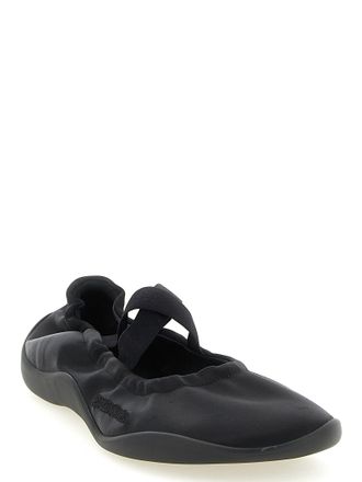 Balenciaga Womens Black Polyester Ballet Flats