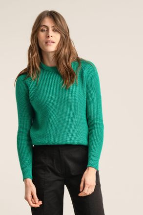 Komodo Damen vegan Pullover Sergio Gr&uuml;n