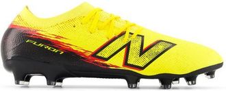 New Balance Unisex Furon Pro MG V8 in Gelb/Schwarz/Rot, Synthetik, Gr&ouml;&szlig;e 38.5