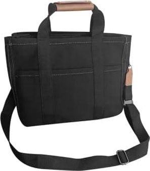 Hemobllo Sac Maternité Multifonction Toile pour Femmes Grand Cabas Capacité Élevée Sac à Bandoulière Ajustable et Détachable pour Maman et Shopping Quotidien S