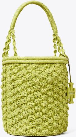 Tory Burch Damen Ella Hand-Crocheted Popcorn Bucket Bag