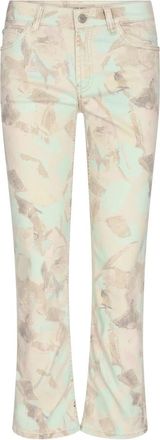 Mos Mosh Bedruckte MMAshley Hose - - Trousers - Damen - Beige - W27