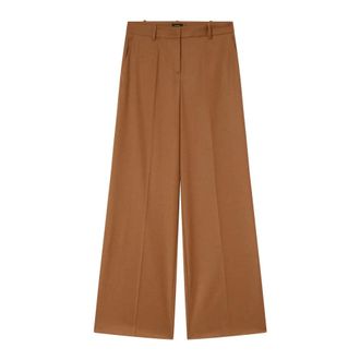 Pinko Schlanke Wollmischung-Hose - - Trousers - Damen - Braun - M