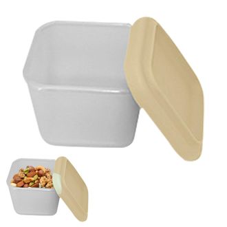 Generico Kleine Saucenbehälter mit Deckel, kleine Snackbehälter für Kinder, Salatschüssel mit luftdichtem Verschluss, multifunktionale Organizerbox, Aufbewahru