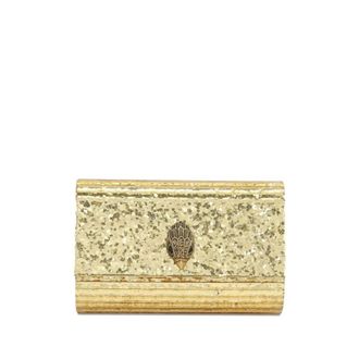 Kurt Geiger Goldene Adler Clutch Tasche mit Kette - - Bags - Damen - Gelb - ONE SIZE