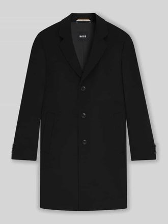 HUGO BOSS Slim Fit Wollmantel mit Reverskragen Modell HYDE