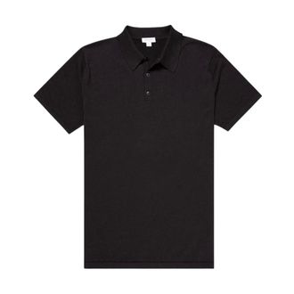 Sunspel Herren, Oberteile, Schwarzk, XLGr&ouml;&szlig;e