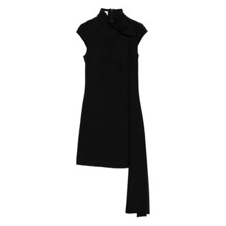 Jean Paul Gaultier Viskose Mini-Kleid - - Dresses - Damen - Schwarzk - XS