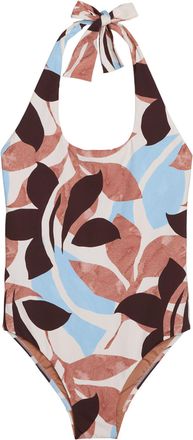 Marc O'Polo Marc OPolo Damen Badeanzug Breezy LeafSchwimmanzug, Einteiler, Bademode
