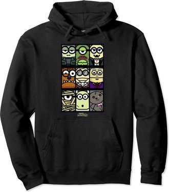 MINIONS Minions Monsters Minions Squares Halloween Pullover Hoodie