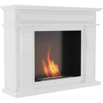 Kratki Bioethanol Ethanol Kamin Biokamin October Weiss Standkamin Ethanol Ofen