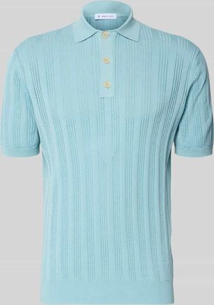 Manuel Ritz Slim Fit Poloshirt mit Knopfleiste